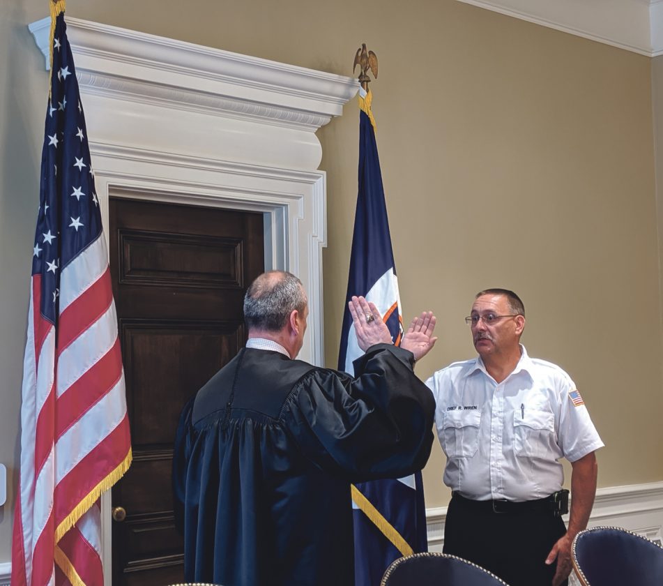 New Warren Fire Chief Sworn Into Duty | News, Sports, Jobs - Post Journal